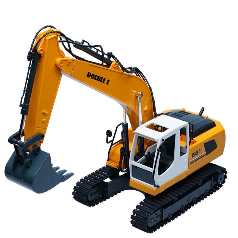Double Eagle Remote Control Excavator Toy - Alloy Engineering Vehicle