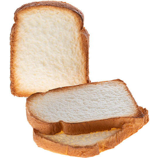 Fake Bread Props, Simulation Toast Slice for Breakfast Shooting, Food ...