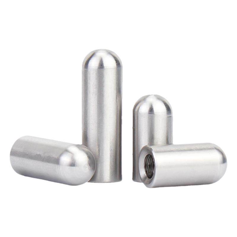 304 Stainless Steel Round Head Internal Thread Pin - M4 M5 M6 M8 M12
