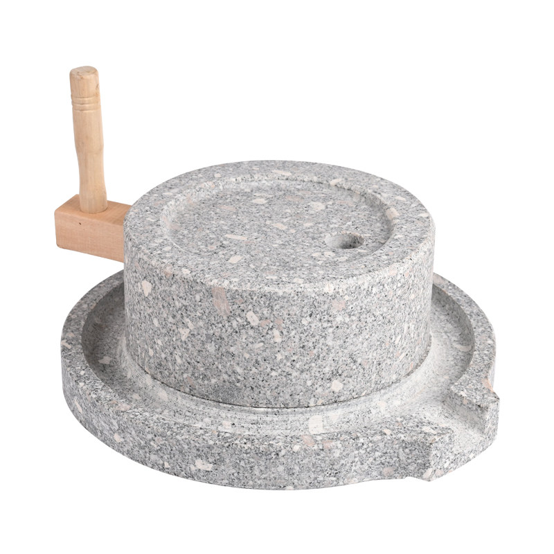 6. Handmade Bluestone Stone Mill Disc | Manual Stone Mill for Soy Milk ...