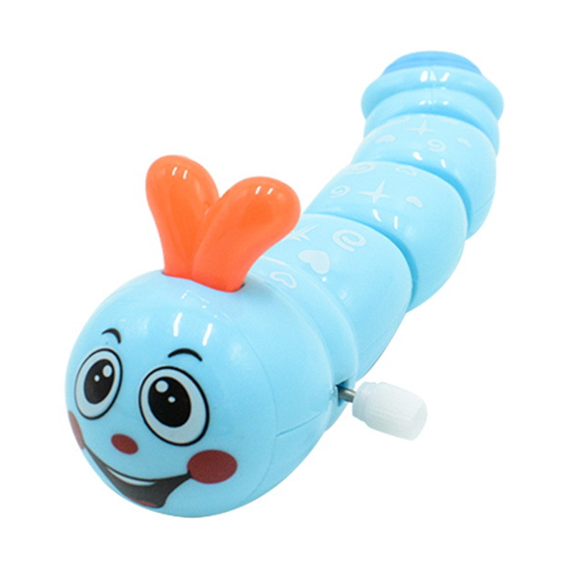 Clockwork Animals Plush Toys - Jumping Chick, Frog & Caterpillar