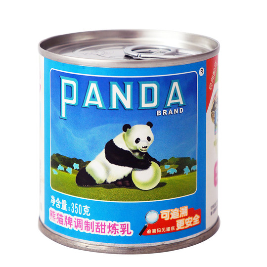 Leche condensada marca panda enlatada para hornear y cocinar