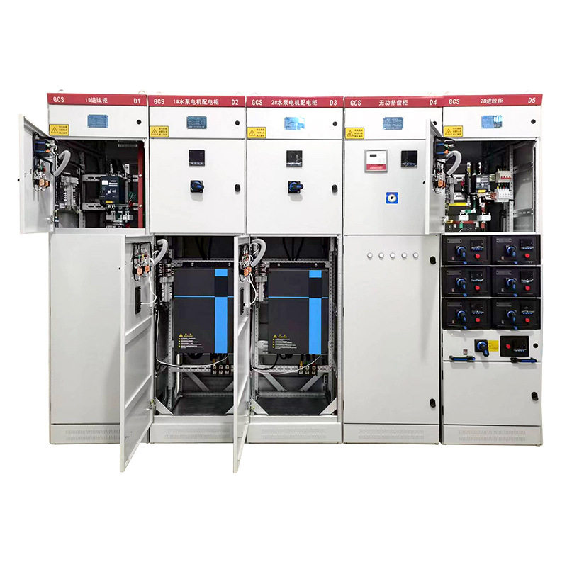 Low-voltage drawer cabinet switch complete set mns dual power supply ...