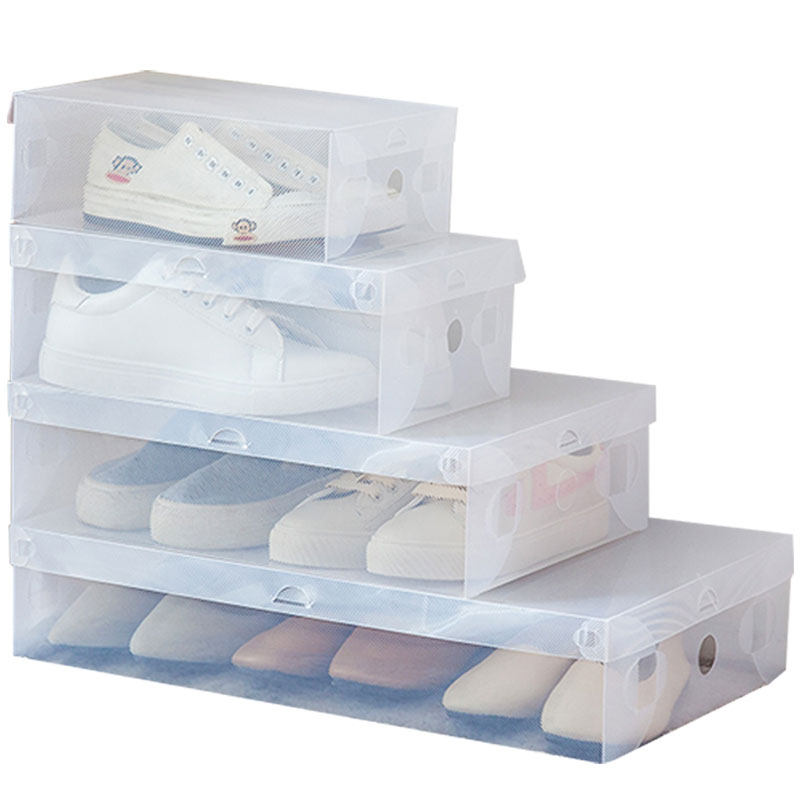 20-Pack Shoe Box Storage - Transparent, Drawer-Type Shoe Cabinet for ...