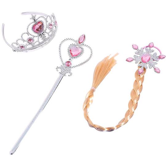Frozen Princess Crown Magic Wand Hair Accessories for Girls