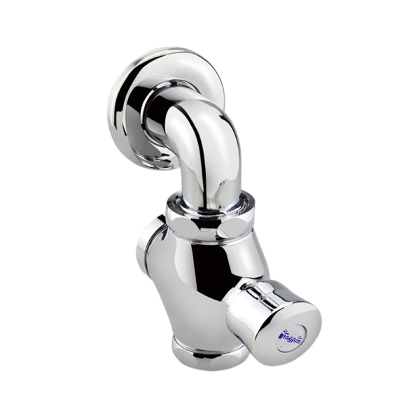 All-copper body concealed delayed hand-operated self-closing urinal ...