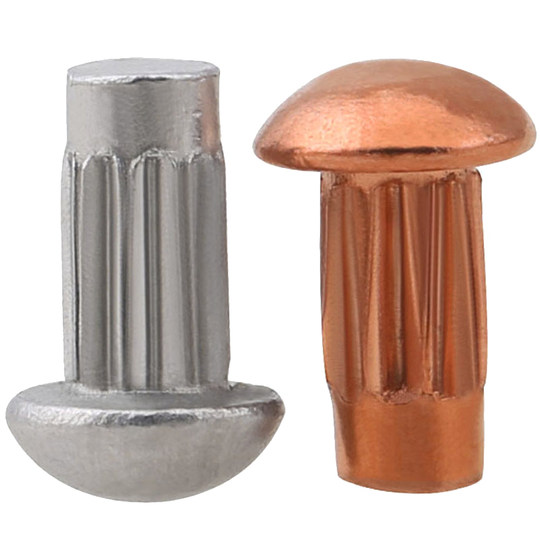 304 Stainless Steel Sign Rivets - Knurled Aluminum Rivets for Nameplates