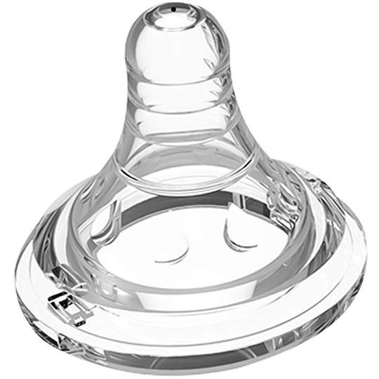 Cocome Coco Cute Pacifier - Soft Silicone Wide-Caliber Pacifier (2 Packs)