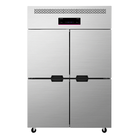 Lechuang 6-Door Vertical Display Freezer - 800L Commercial Refrigerator