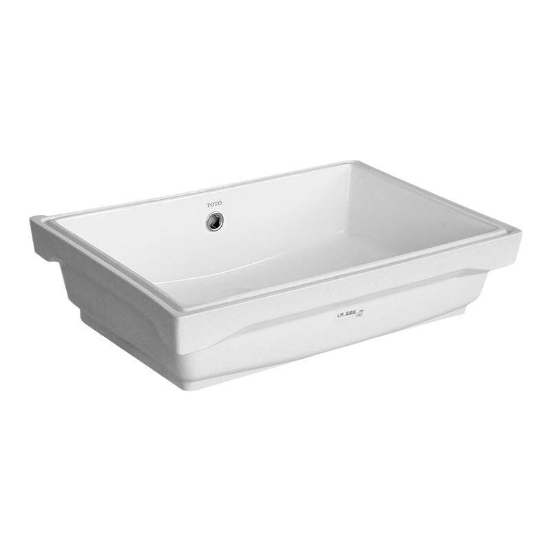 Toto Lw596rb Ceramic Square Undercounter Basin - 8.0L