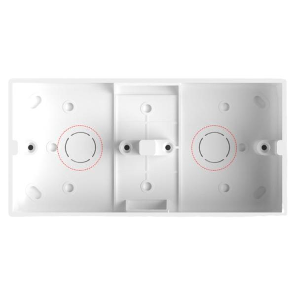 Surface mounted bottom box two three four socket pvc junction | Pntu ...
