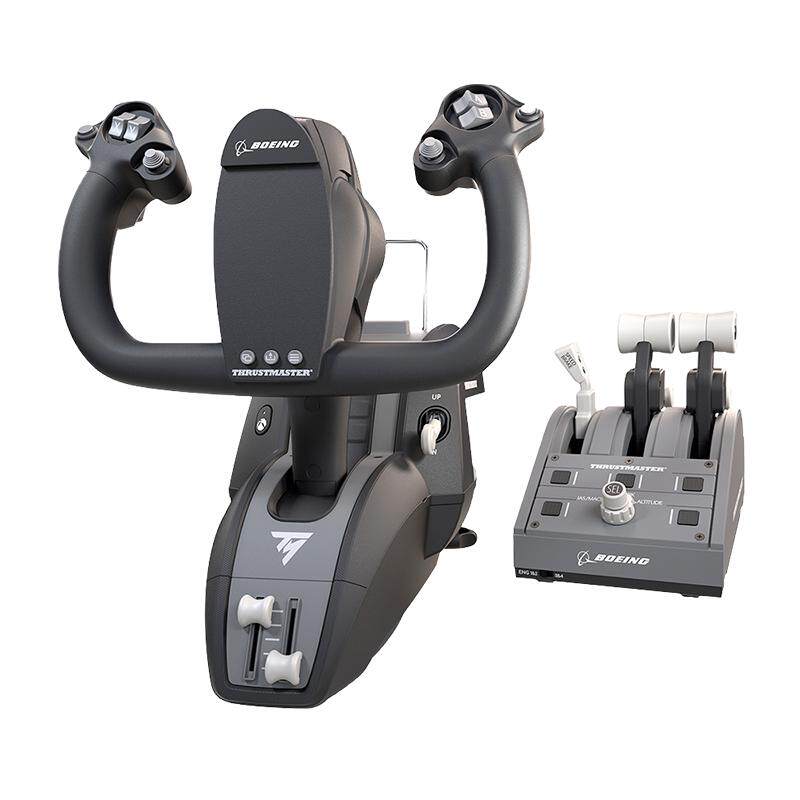 Thrustmaster TCA Yoke Boeing Boeing 737 Microsoft Simulated Flight ...