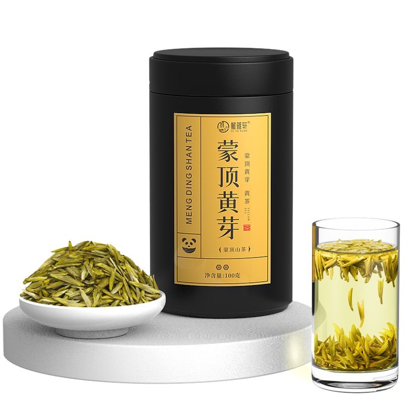 Fu Yaxuan Mengding Yellow Bud Tea - 100g Special Grade Spring Tea