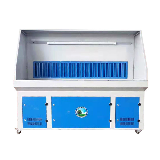 Mobile Grinding and Dust Removal Workbench with Custom-Made Dust ...