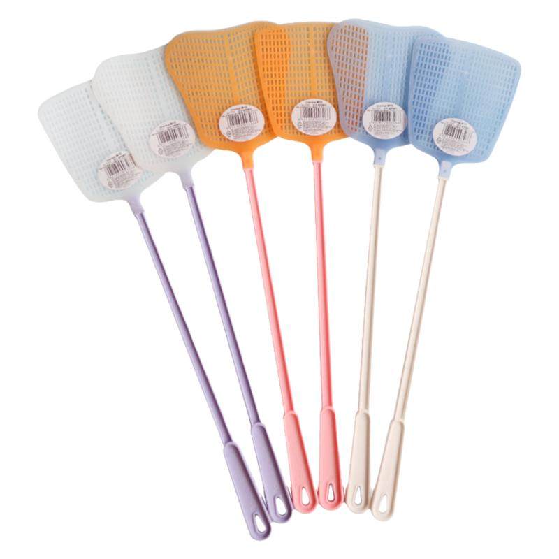 Camellia Household Fly Swatter - Plastic Large Swatter Manual Extended ...