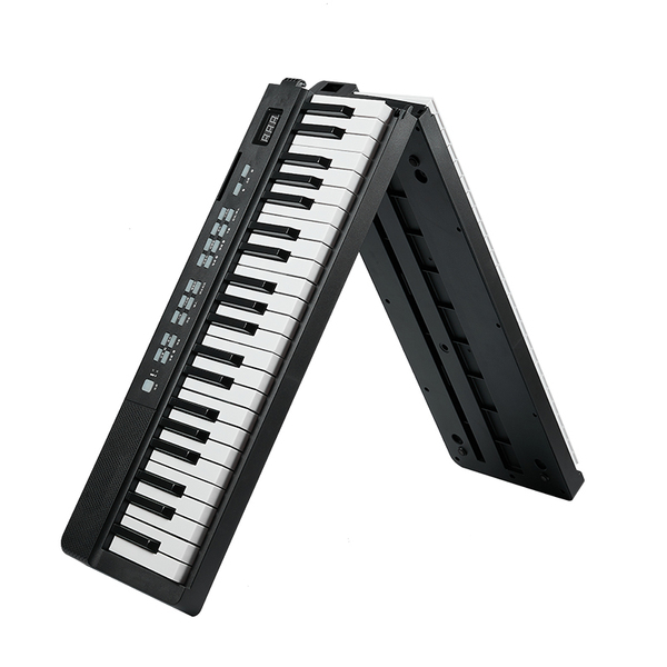 88-Key Electronic Folding Power Keyboard Piano - Portable Practice Tool ...