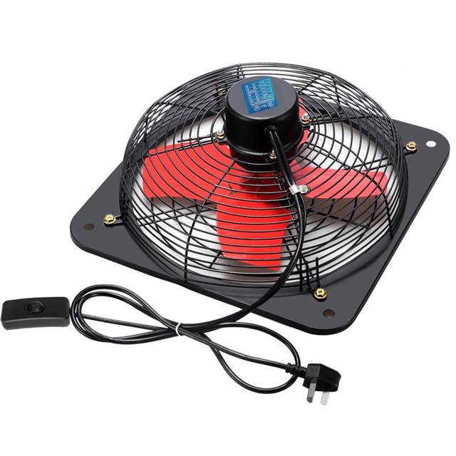 Exhaust fan kitchen household exhaust fan 12-inch window type range ...