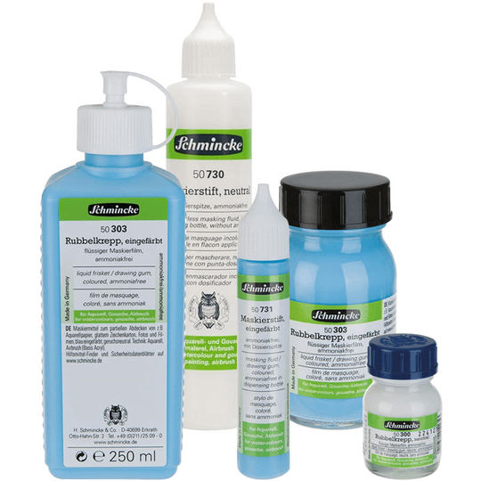 German Schmincke Watercolor White Liquid Professional Glue - Art ...