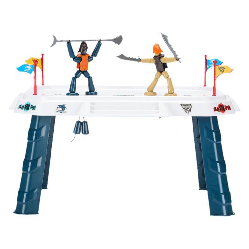 Bamboo Man Children's Desktop Toy - Double PK Battle Pull Doll Puzzle ...