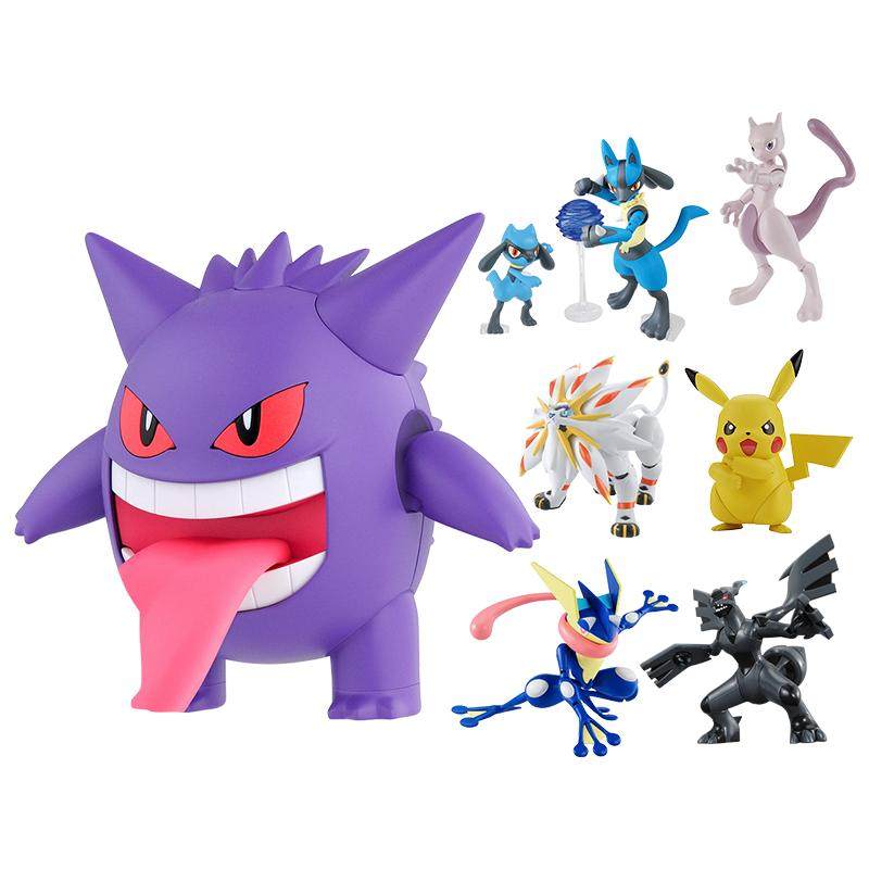 Bandai Pokémon Assembled Model - Pokémon Collection Pikachu Gengar ...