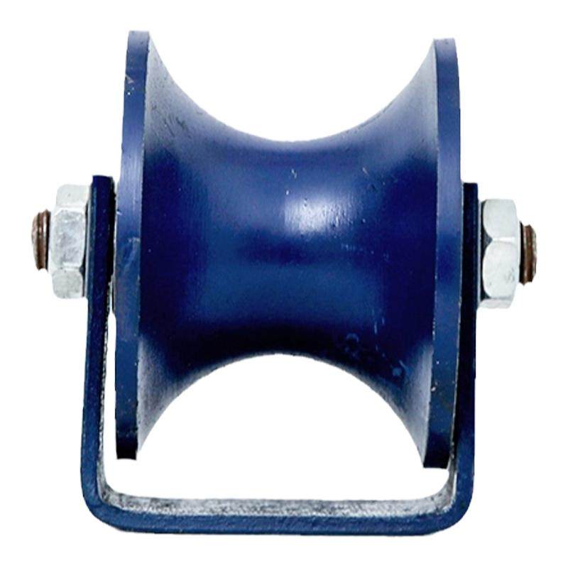 Steel Pipe U-Shaped Track Wheel Pulley - Round Tube Wheel Hanging Wheel ...