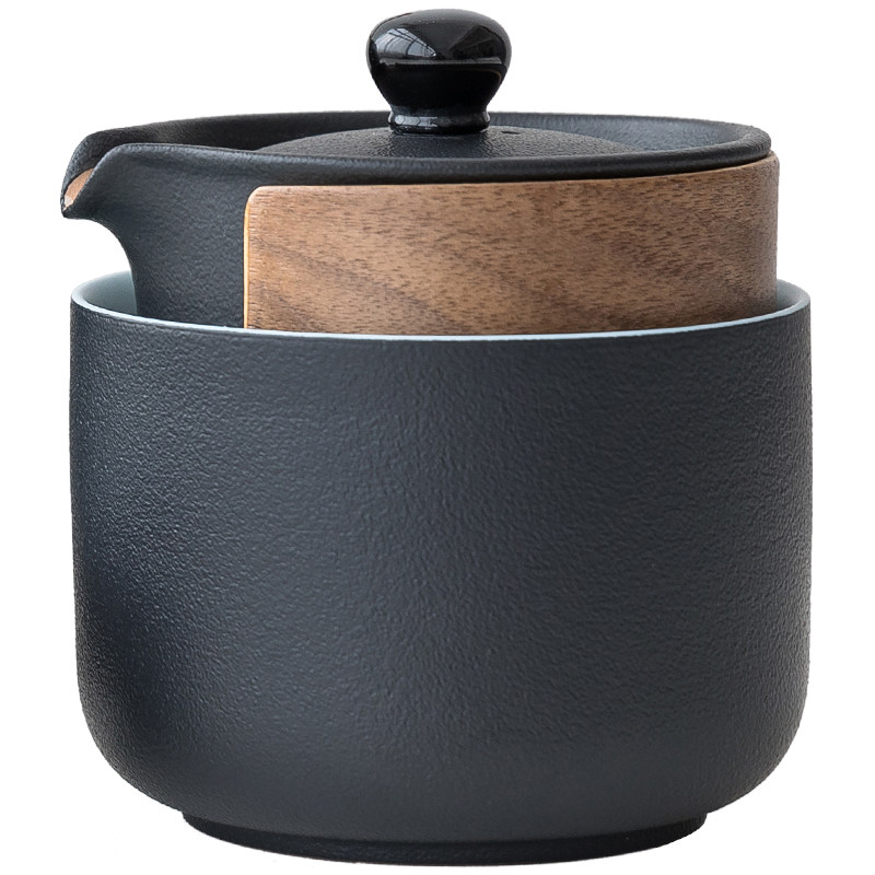 Quick Cup Ceramic Kung Fu Travel Tea Set