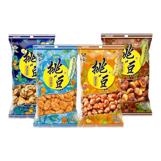 Want Want Bean Picking Green Pea Roasted Snack Pack