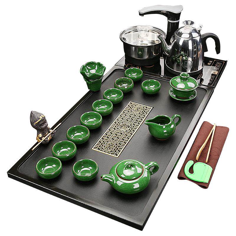 Wujin Stone Tea Set - Simple Office Tea Tray with Complete Kung Fu Tea ...