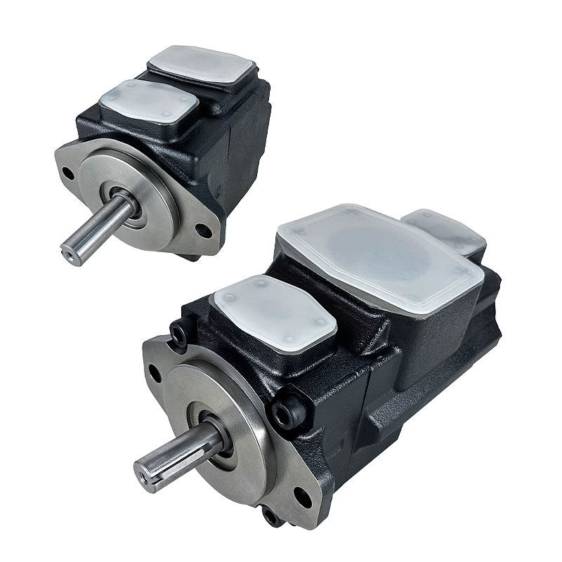 Domestic Hydraulic Oil Pump T6C/T6CC-005/008/014/017/025/028 Single and ...