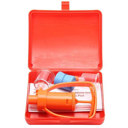 Vacuum Venom Extractor - Outdoor Field First Aid Tool for Snake & Bee ...