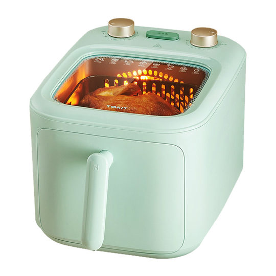 Tokit Kitchen Air Fryer - Panoramic Visual, Large-Capacity Oven