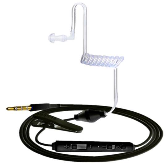 Secret Agent Headset - Invisible In-Ear Air Duct Headset for Tactical ...