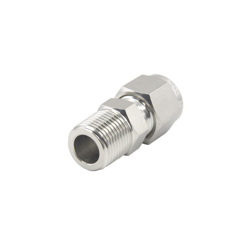 316L Stainless Steel Ferrule Joint Straight-through Terminal NPT ...