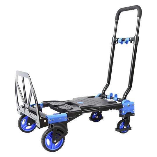 Kleiner trolley, zusammenklappbar, handwagen, transportwagen, flachbett ...