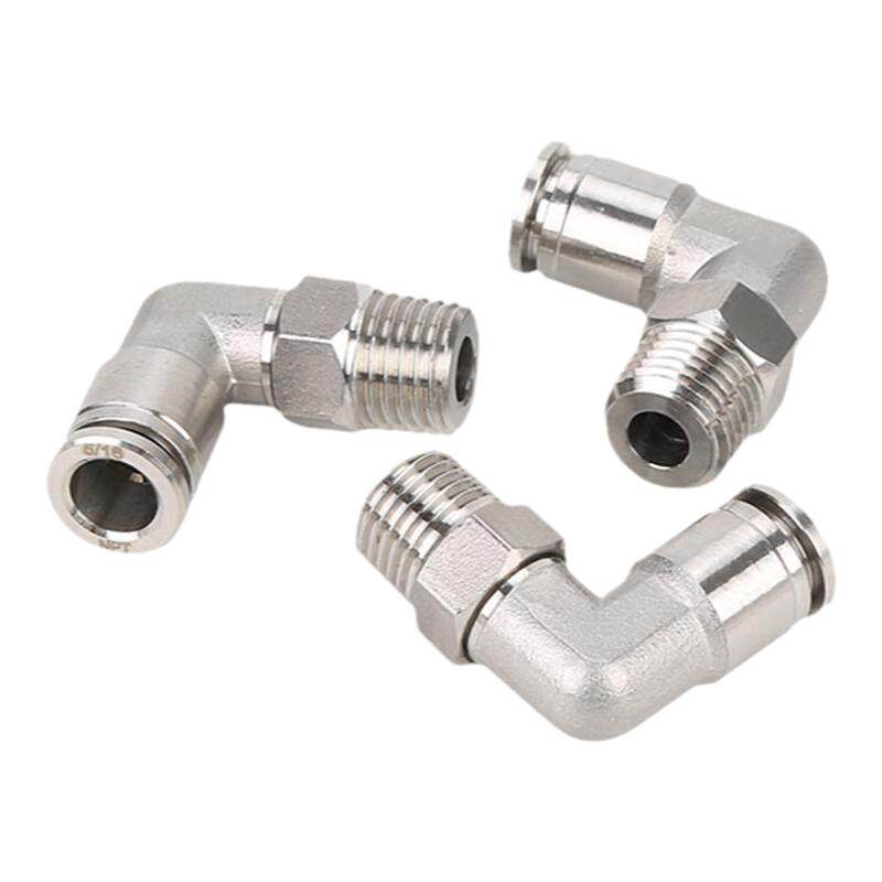 Stainless Steel Right-Angle Quick-Insertion Universal Tracheal Elbow ...