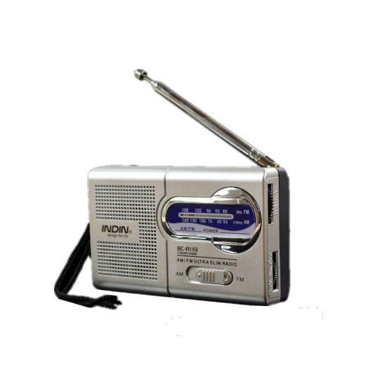Indin Portable Old Man Mini Radio FM Player Walkman