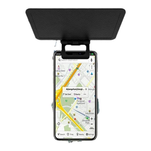 Car mobile phone shading board outdoor live broadcast ride fishing ...