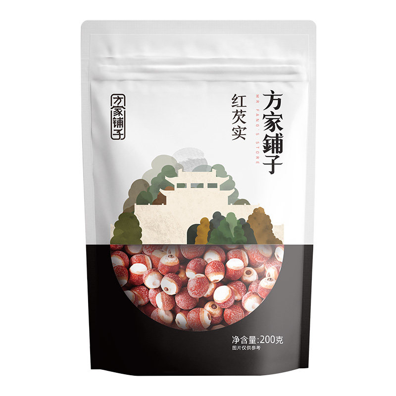 Fangjiapu Red Gorgon Fruit Dried Goods 200g - Chinese Time-Honored Brand