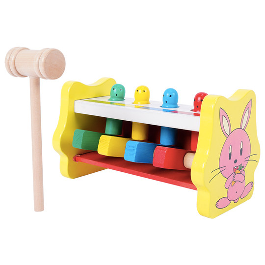 Early Education Children's Toy Hammer - Wooden Teaching Aid for Baby ...