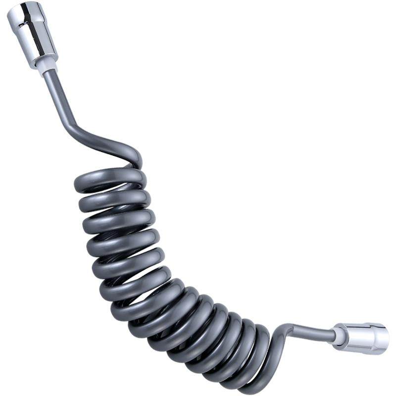 Bathroom Toilet Spray Gun Spring Telescopic Tube Bidet Small Nozzle ...