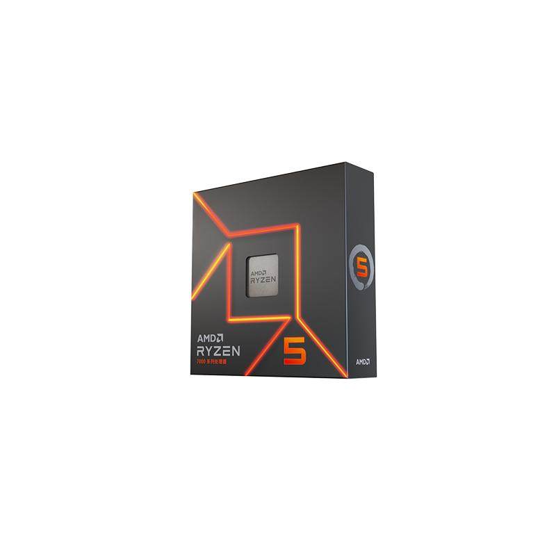 Amd ryzen r5 7600x kutulu cpu masaüstü bilgisayar İşlemcisi am5, d5 ...