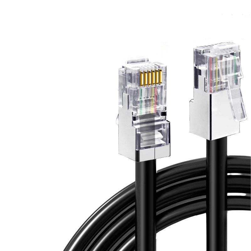 Shipuco RJ12 Shielded 6P6C Communication Cable - Pure Copper, 6-Core ...