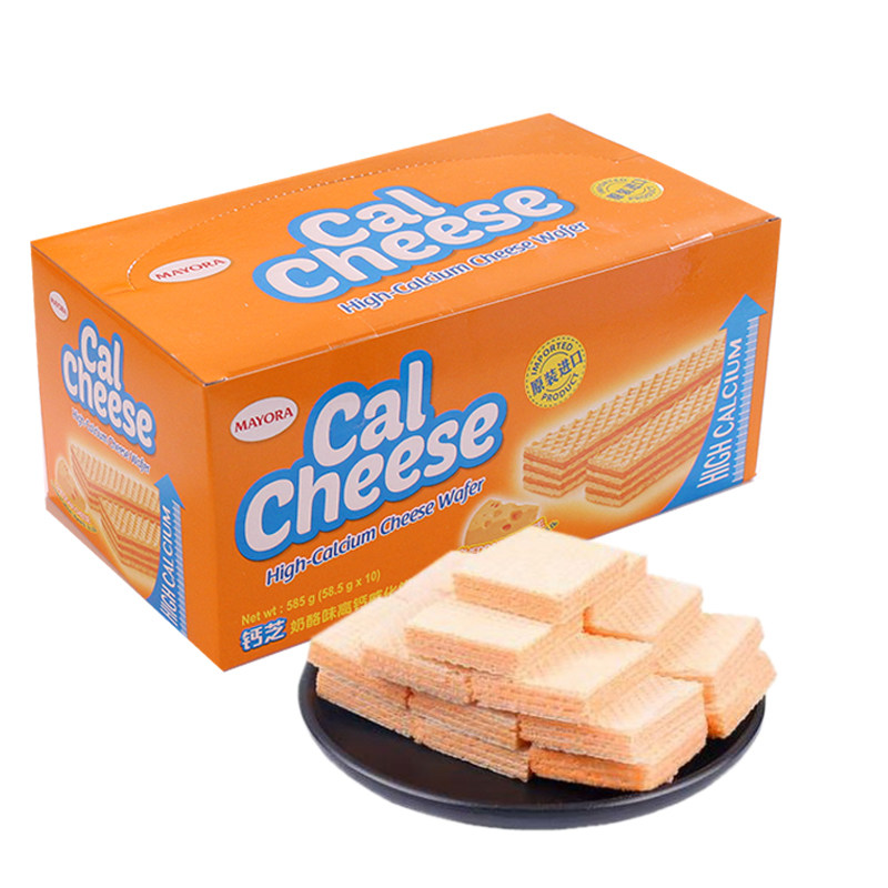 Calcheese Wafer Biscuits Sýrová Příchuť 648g