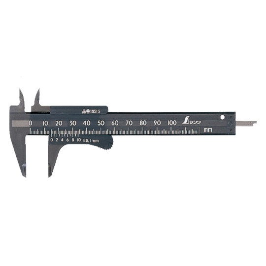 Japan Affinity Shinwa Vernier Caliper 100mm Penguin Plastic Portable Small Caliper Jewelry ...
