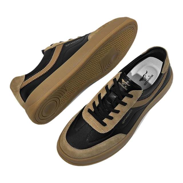 Septwolves black moral training shoes for men in winter new original ...