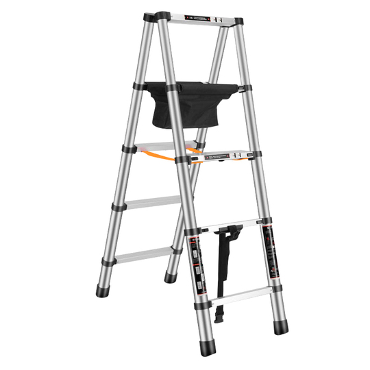 Steadily High Telescopic Ladder - Multi-Function Herringbone Aluminum ...
