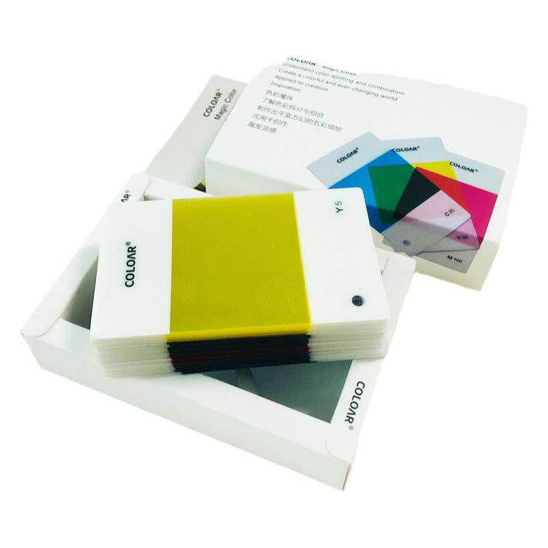 CMYK Color Magic Block - PVC Color Matching Cards
