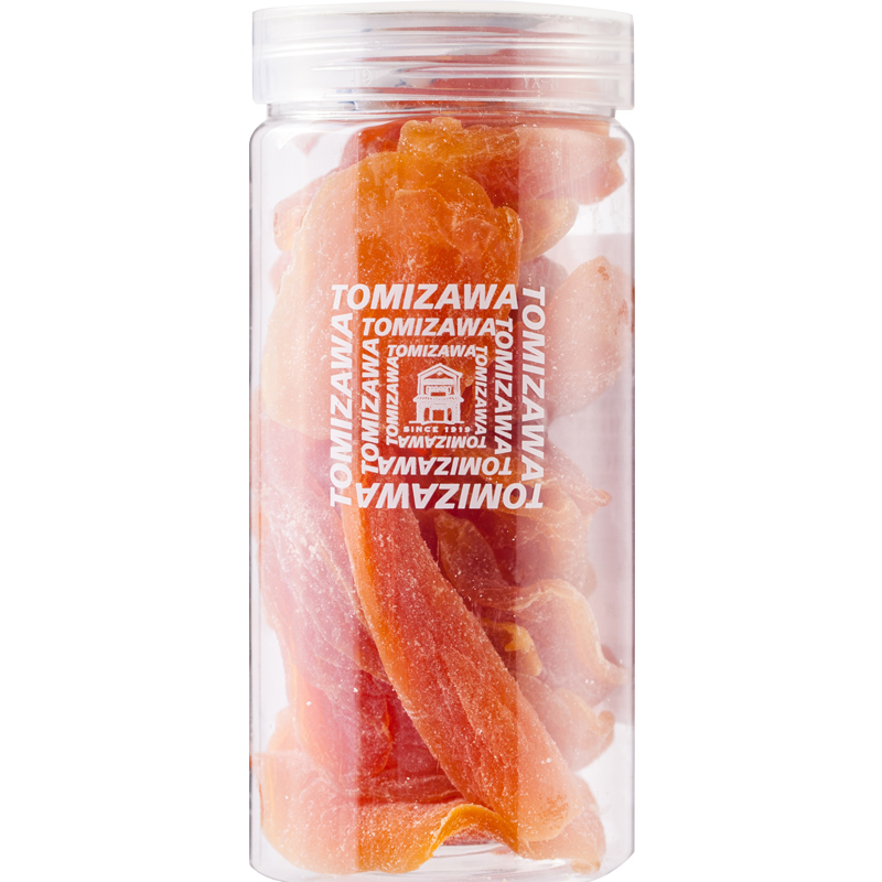 Tomiz fuze store פפאיה מיובשת 125 גרם - חטיפי פירות מסוכרים חתוכים טריים