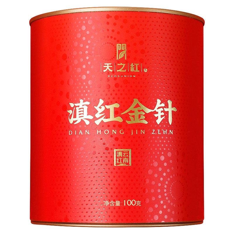 Té Negro Sky Red Dianhong Golden Needle - Origen Fengqing, 100g