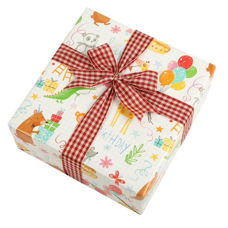 Cartoon Gift Wrapping Paper - Large Size, Birthday & DIY Crafts
